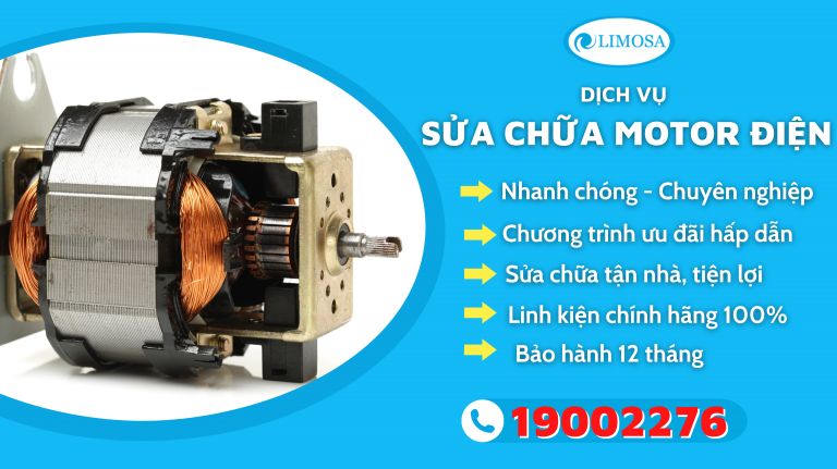 Sửa motor điện - Dịch vụ uy tín, giá rẻ tại TPHCM