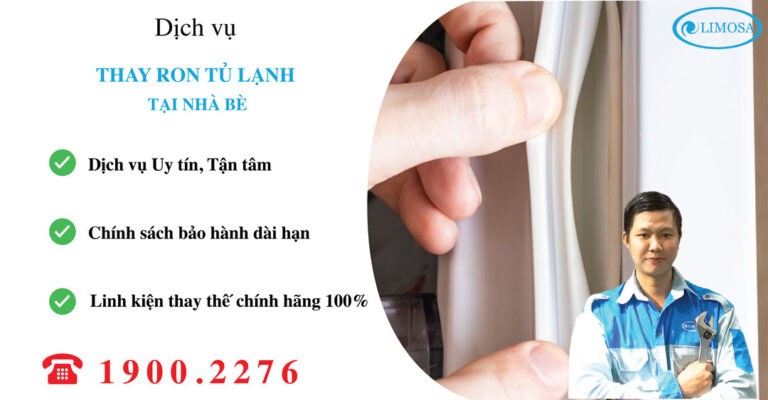 Thay Ron Tủ Lạnh Tại Nhà Bè - Giá Rẻ, Uy Tín, Nhanh Chóng