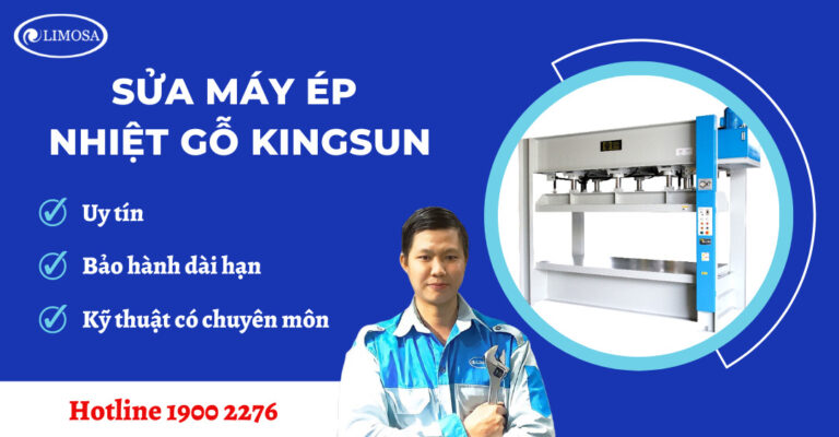 Sửa máy ép nhiệt gỗ KingSun - Uy tín, thợ giỏi, giá rẻ