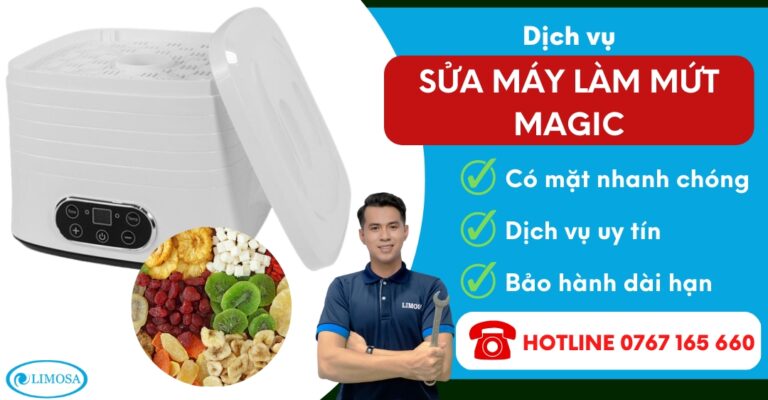 Sửa máy làm mứt Magic - Uy tín, giá rẻ, chuyên nghiệp | Limosa