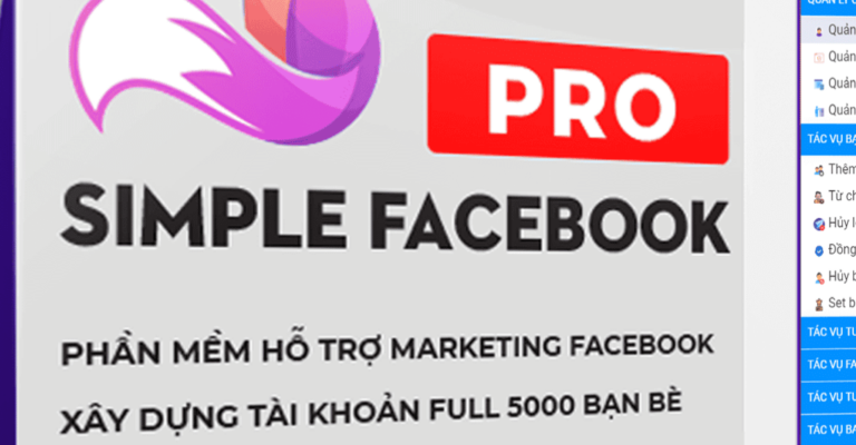 Hướng dẫn sử dụng phần mềm Simple Facebook đầy đủ nhất