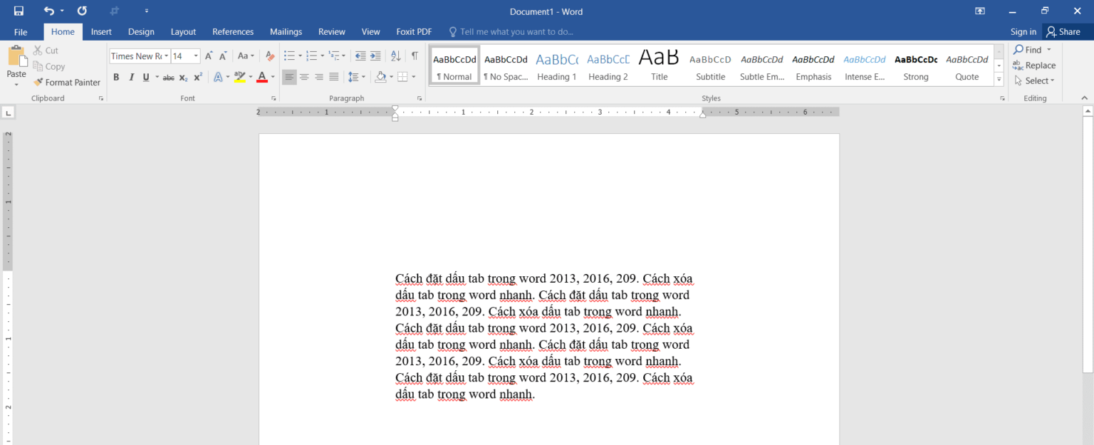 Cách xóa Tab trong Word - Đơn giản, dễ dàng, nhanh chóng
