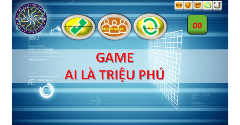 Chi tiết Cách làm trò chơi ai là triệu phú trên Powerpoint