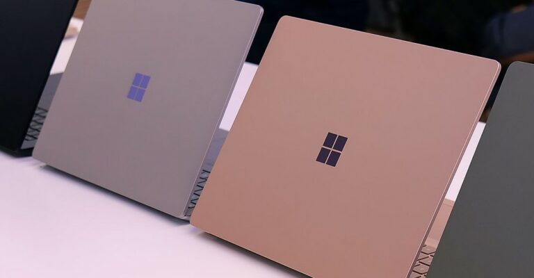 So sánh laptop Microsoft Surface Pro và MacBook điểm khác
