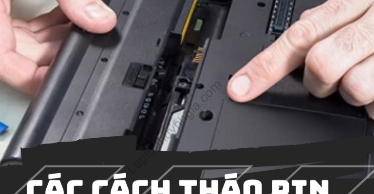 Hướng dẫn cách tháo pin laptop Dell đơn giản, nhanh chóng