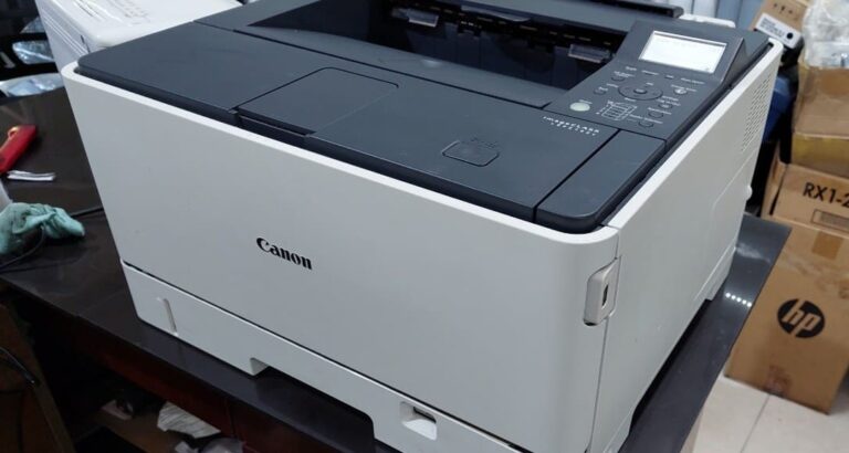 Vì sao máy in Canon 8100N báo lỗi alarm và cách xứ lý