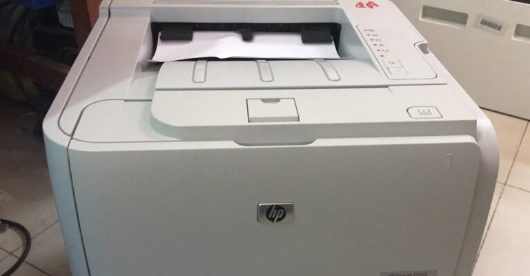 Máy in HP 2035 báo lỗi khay giấy - Nguyên nhân và cách xử lý