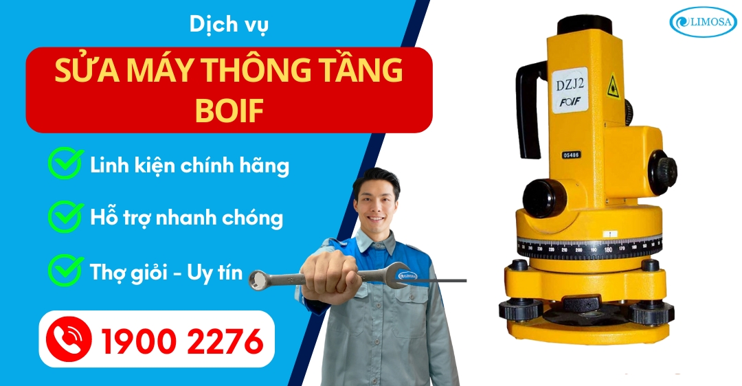 Sửa máy thông tầng Boif - Thợ giỏi, uy tín, chuyên nghiệp