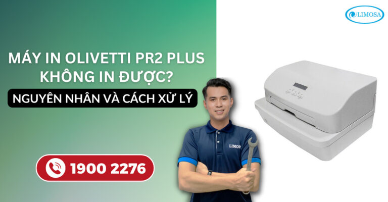 Máy in Olivetti Pr2 Plus không in được - Nguyên nhân do đâu