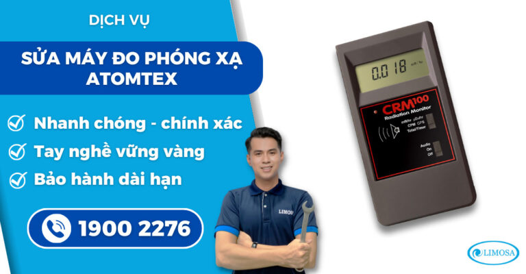 Dịch vụ sửa máy đo phóng xạ Atomtex - Uy tín, thợ giỏi