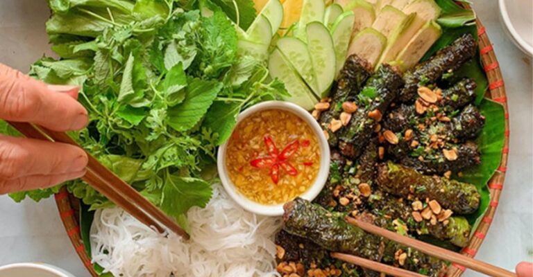 Cách nướng bò lá lốt bằng lò vi sóng đơn giản tại nhà