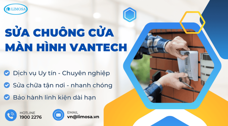 Sửa Chuông Cửa Màn Hình VANTECH - Dịch Vụ 24/7 Giá Rẻ